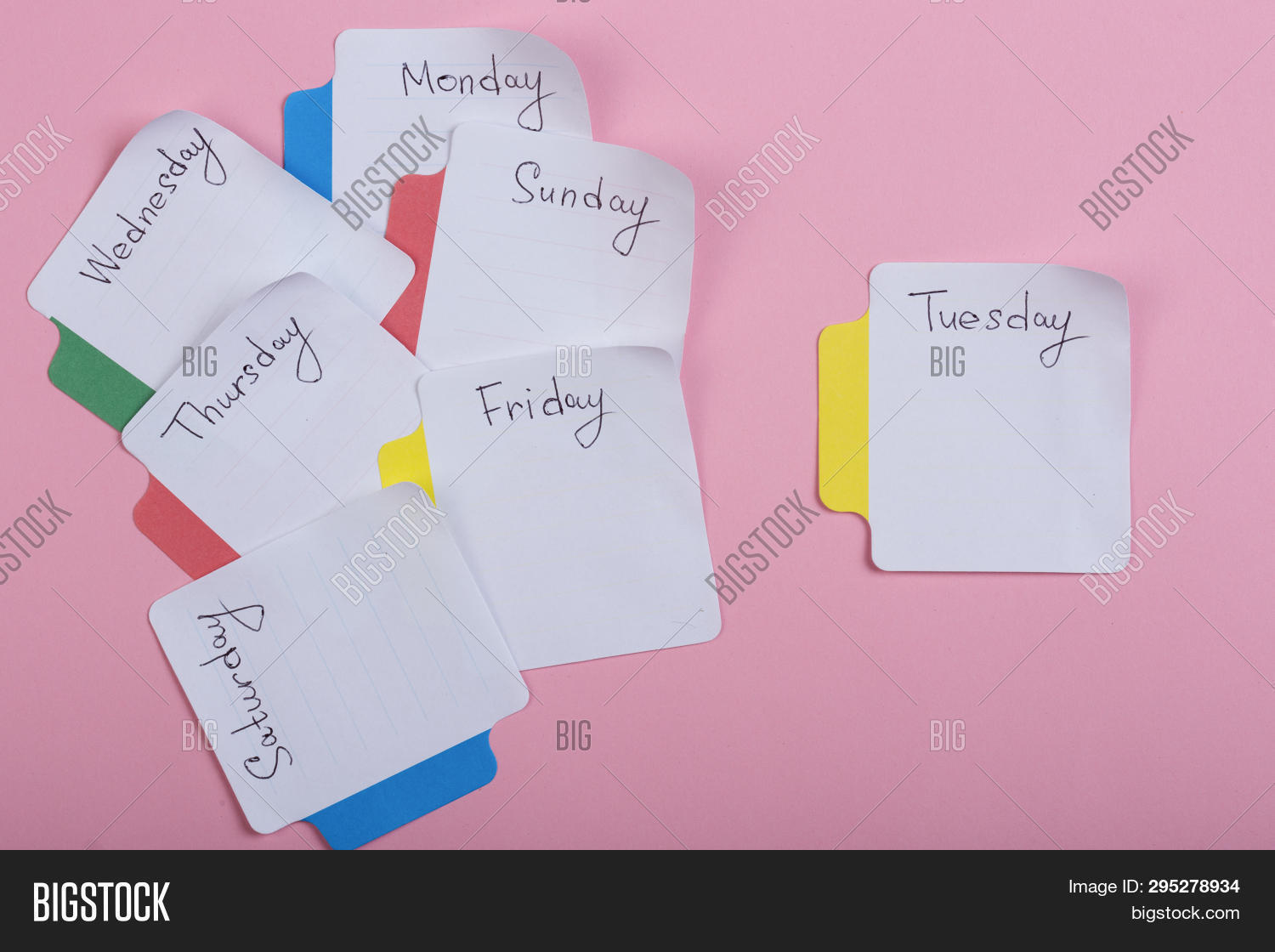 Days Week - Paper Image & Photo (Free Trial) | Bigstock