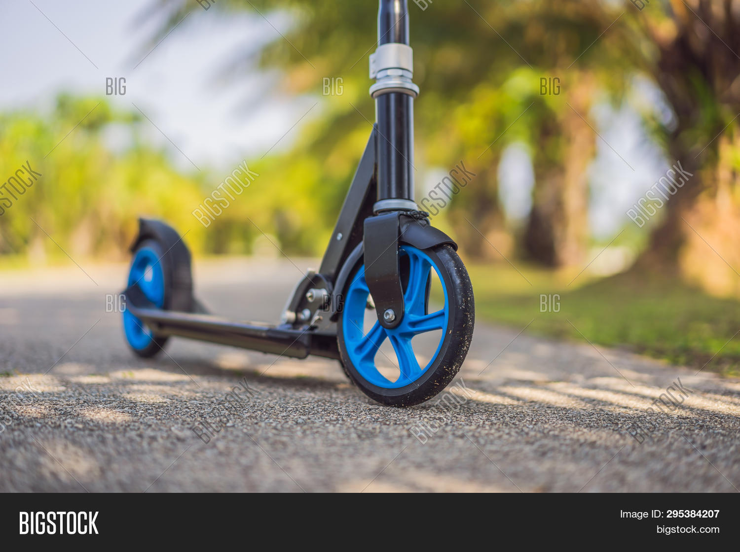 Kick Scooter Park. Image & Photo (Free Trial) | Bigstock