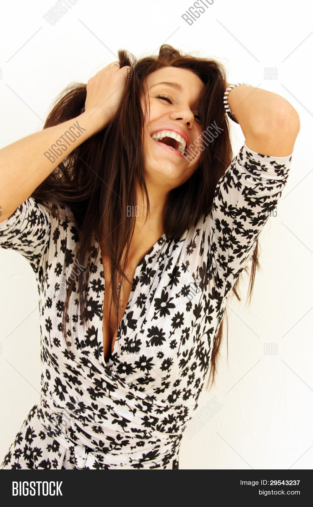 Young Woman Poses Near Image & Photo (Free Trial) | Bigstock