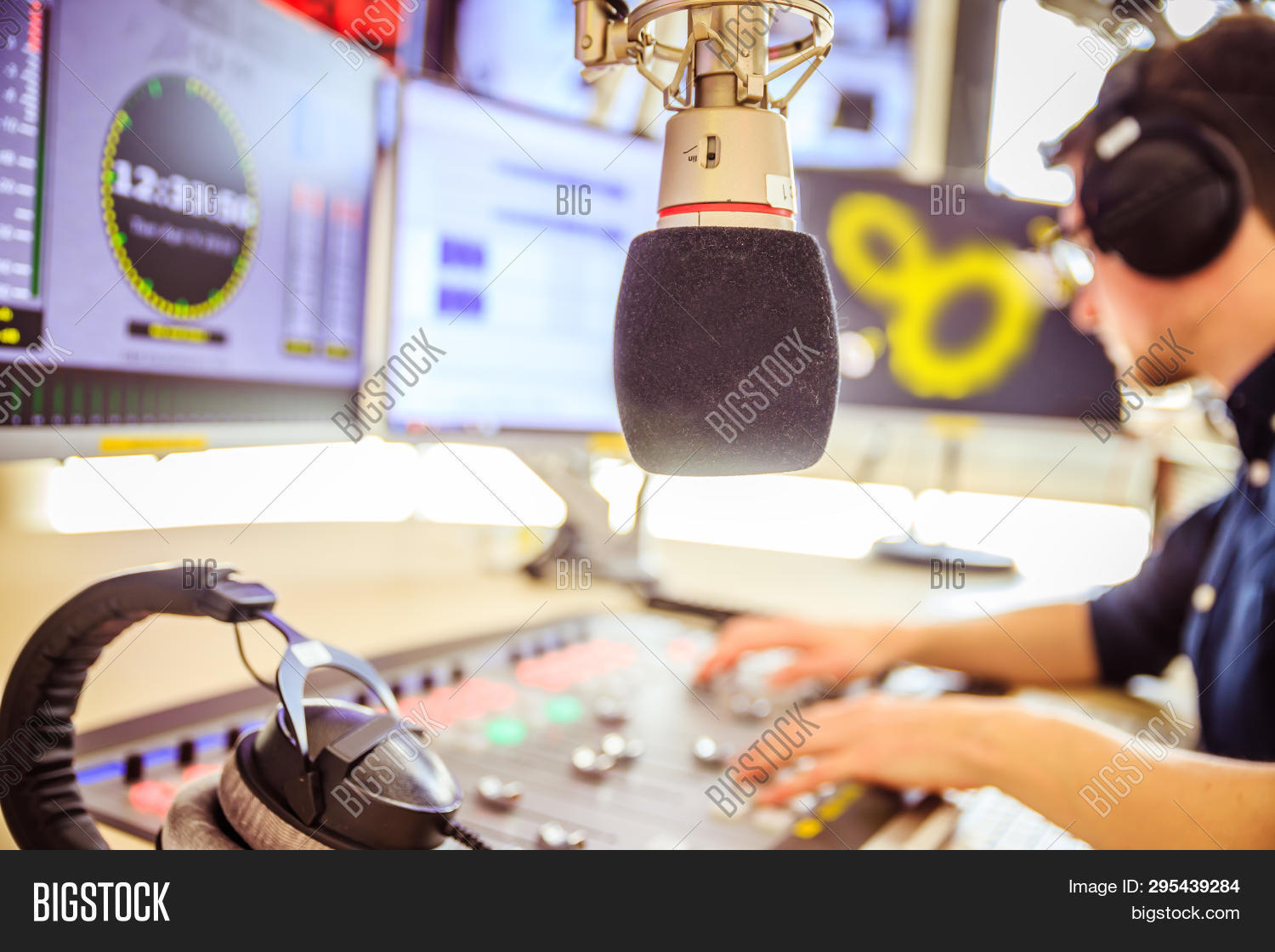 Radio Moderator Image & Photo (Free Trial) | Bigstock