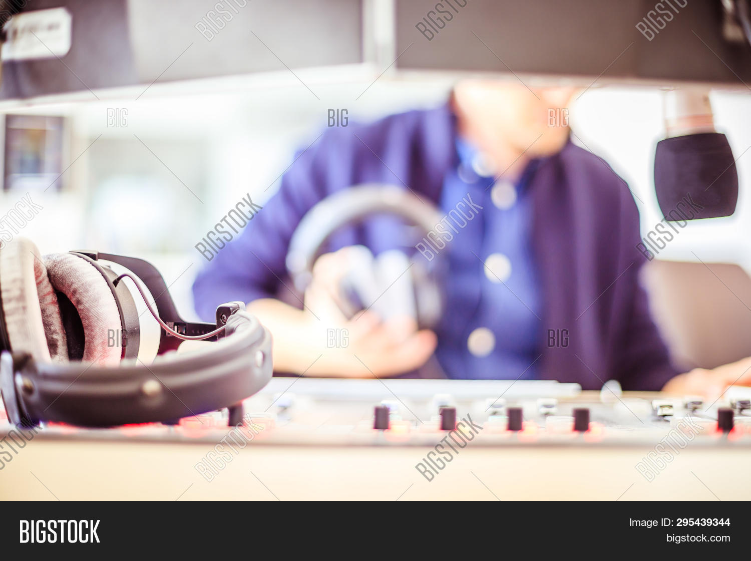 Radio Moderator Image & Photo (Free Trial) | Bigstock