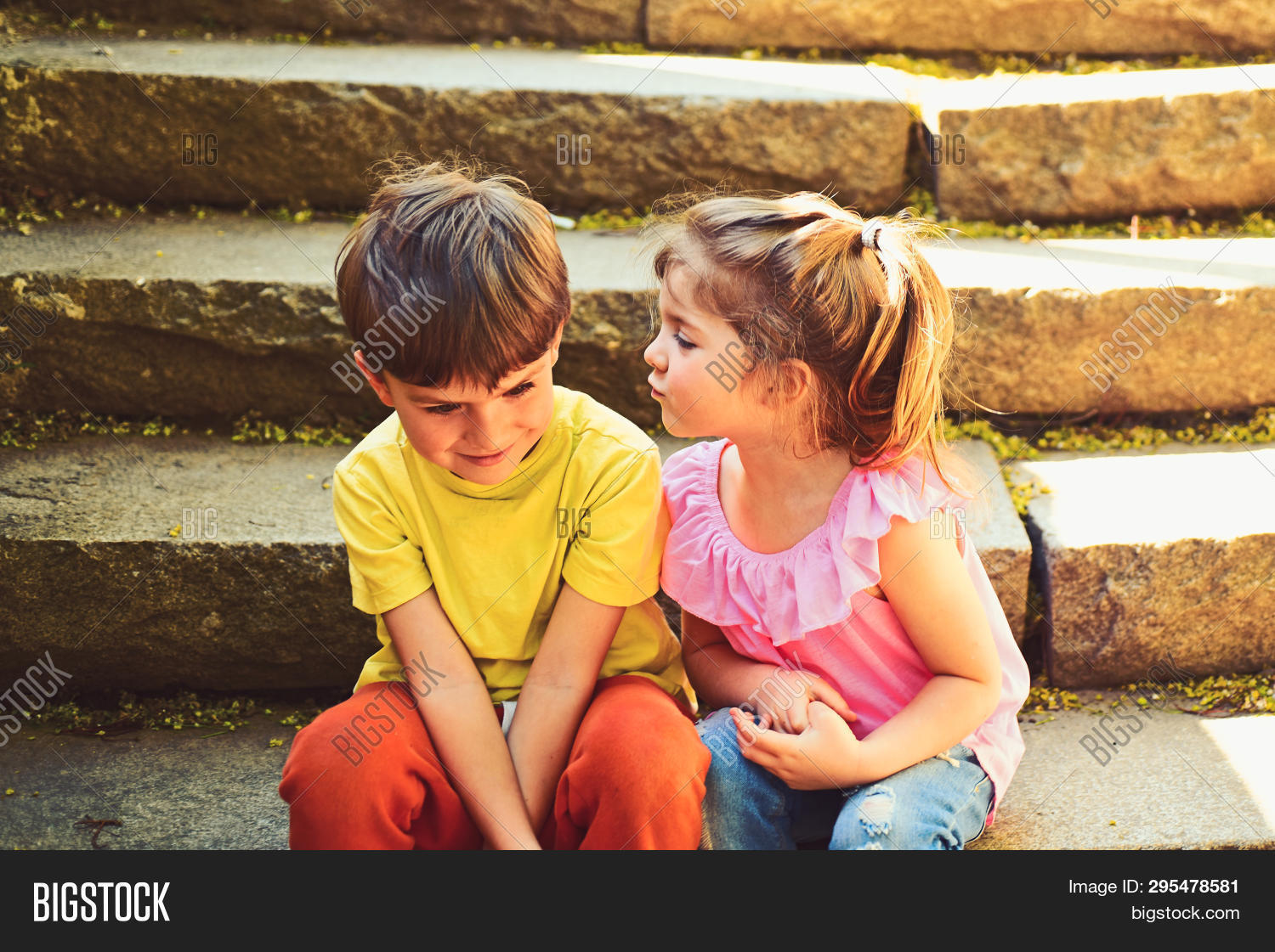 Childhood First Love. Image & Photo (Free Trial) | Bigstock