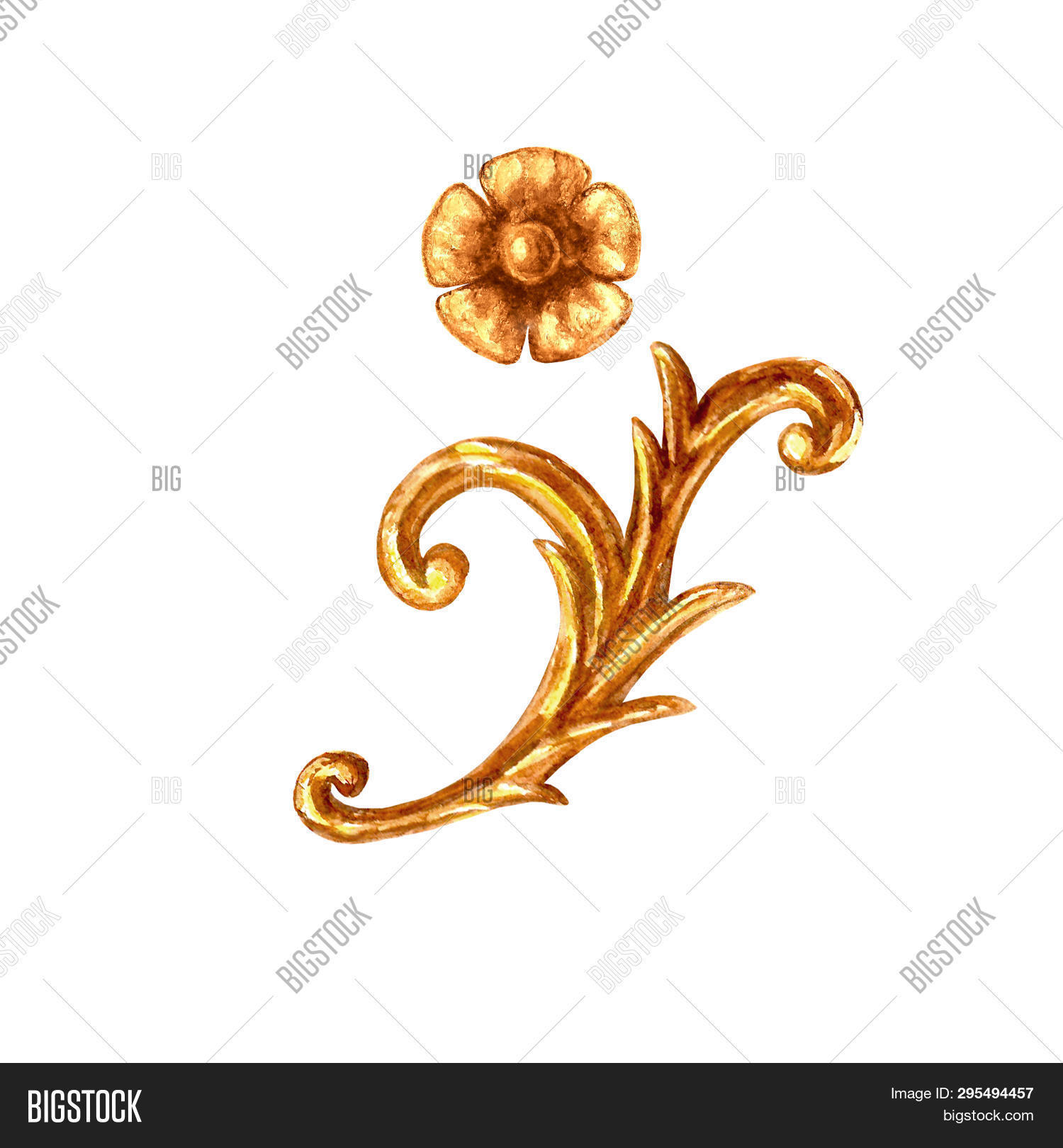 Baroque Style Elements Image & Photo (Free Trial) | Bigstock