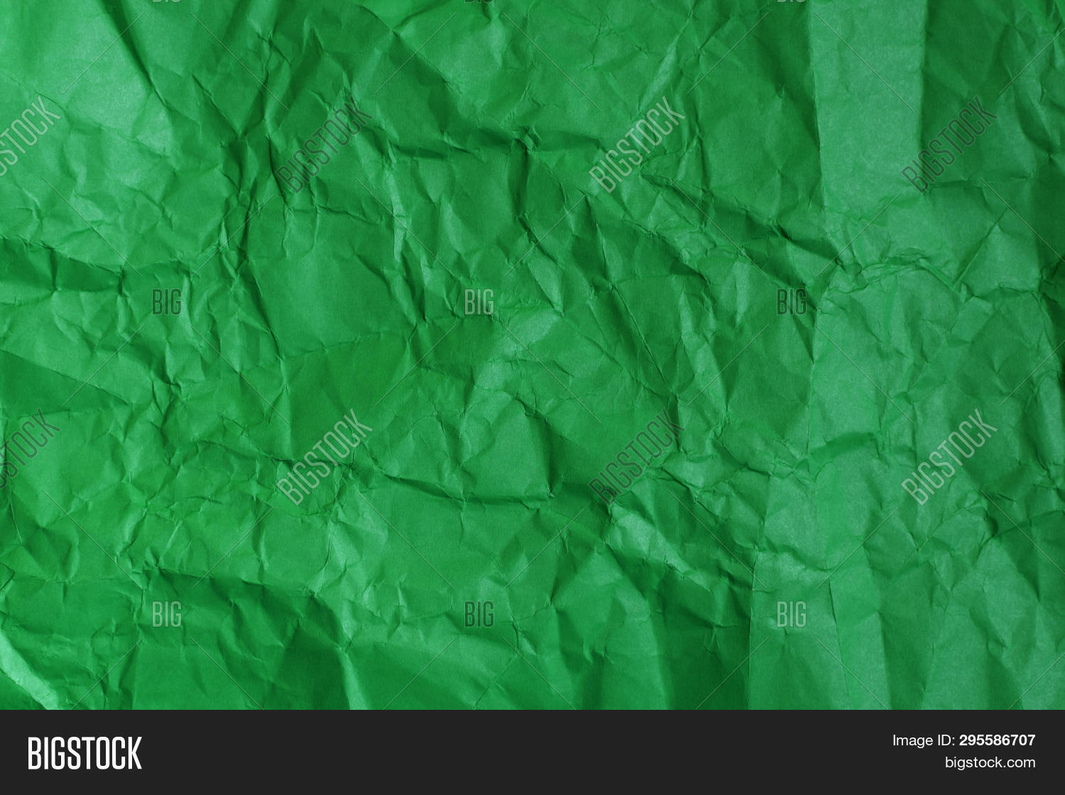 Green Crumpled Paper Image & Photo (Free Trial) | Bigstock