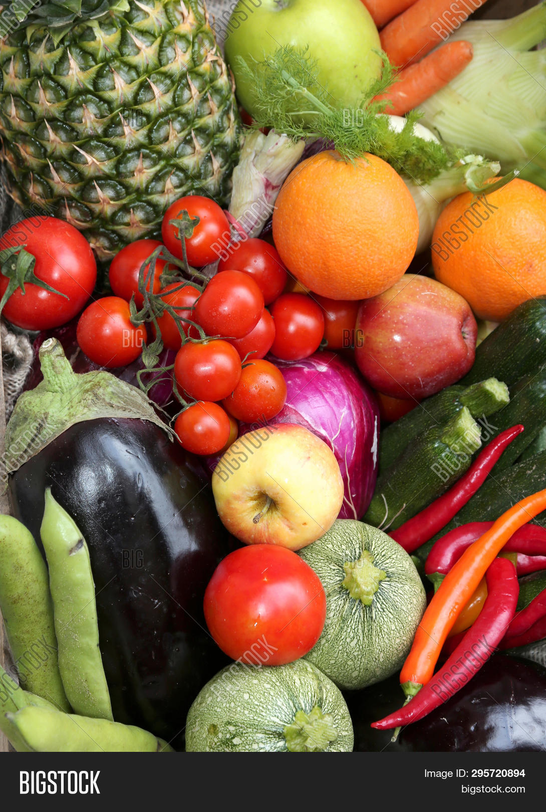 Many Fresh Fruits Image & Photo (Free Trial) | Bigstock