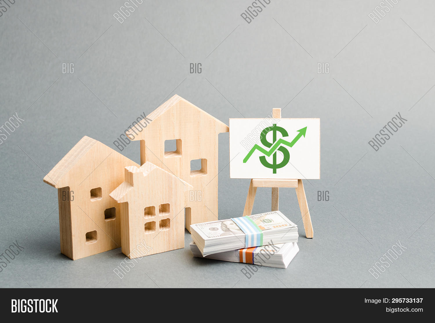 Wooden Figures Houses Image & Photo (Free Trial) | Bigstock
