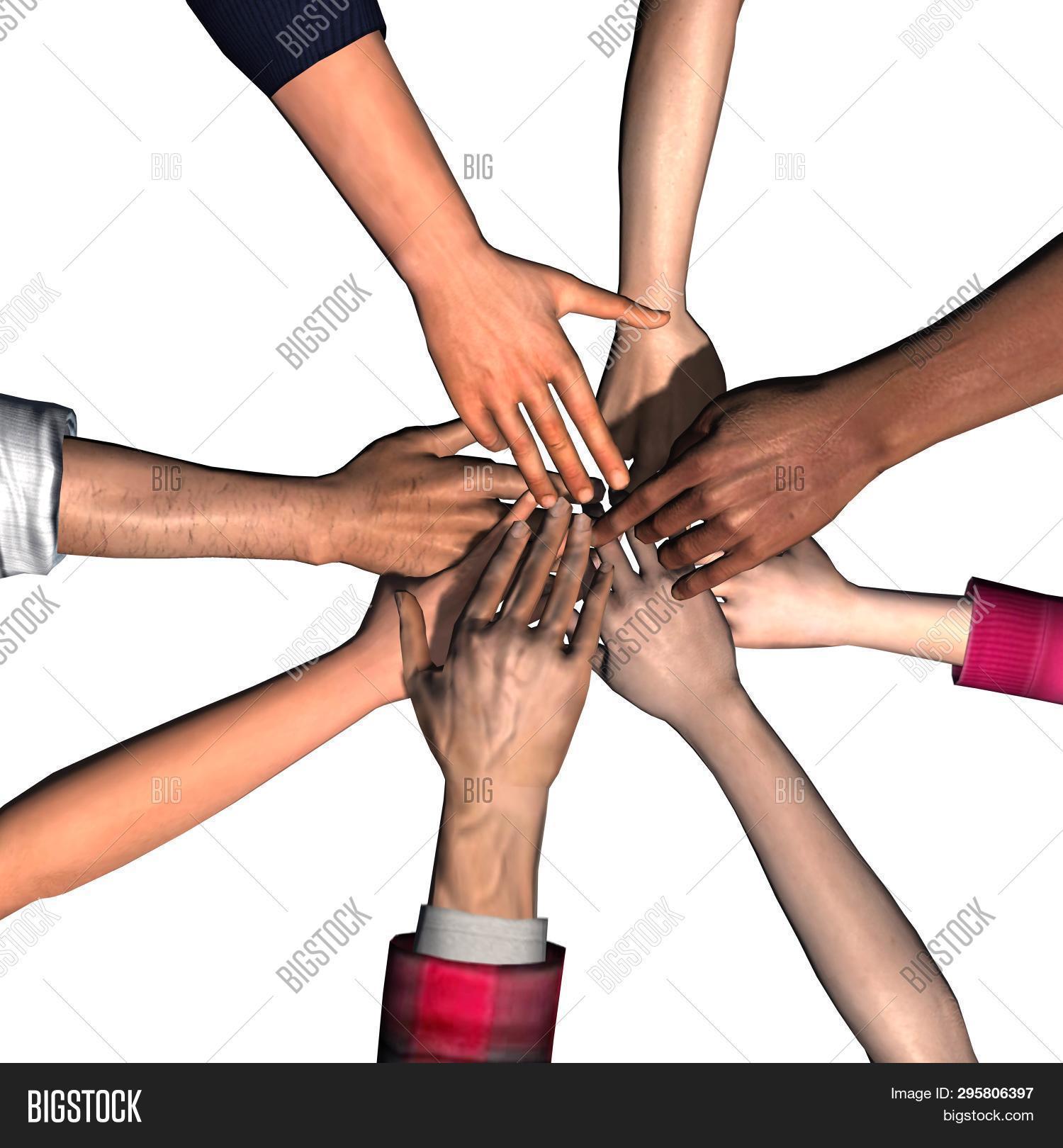 Hands Group People - Image & Photo (Free Trial) | Bigstock