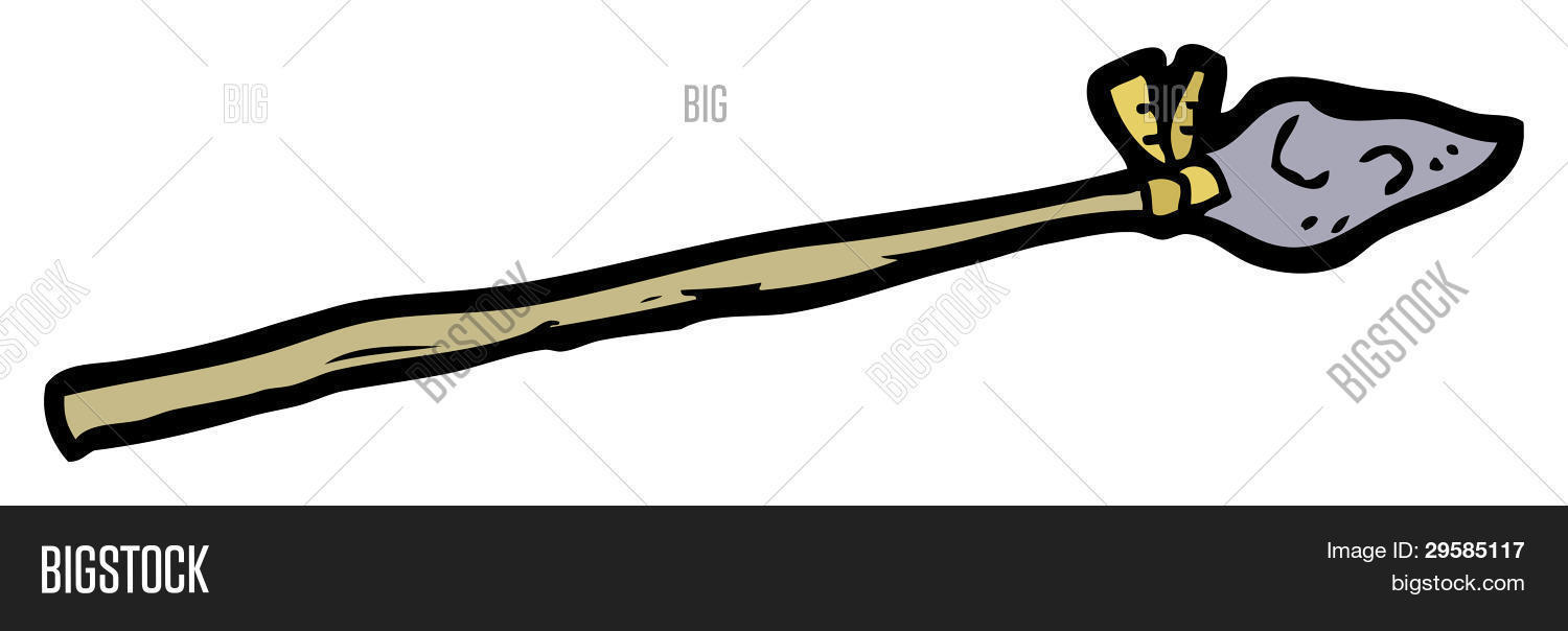 Cartoon Spear (raster Image & Photo (Free Trial) | Bigstock