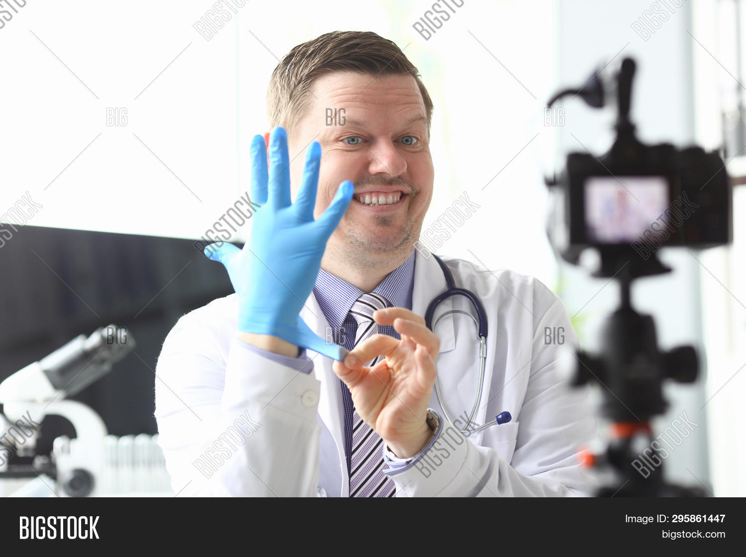 Funny Smiling Doctor Image & Photo (Free Trial) | Bigstock