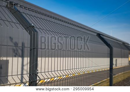 Steel Grating Fence Image & Photo (Free Trial) | Bigstock
