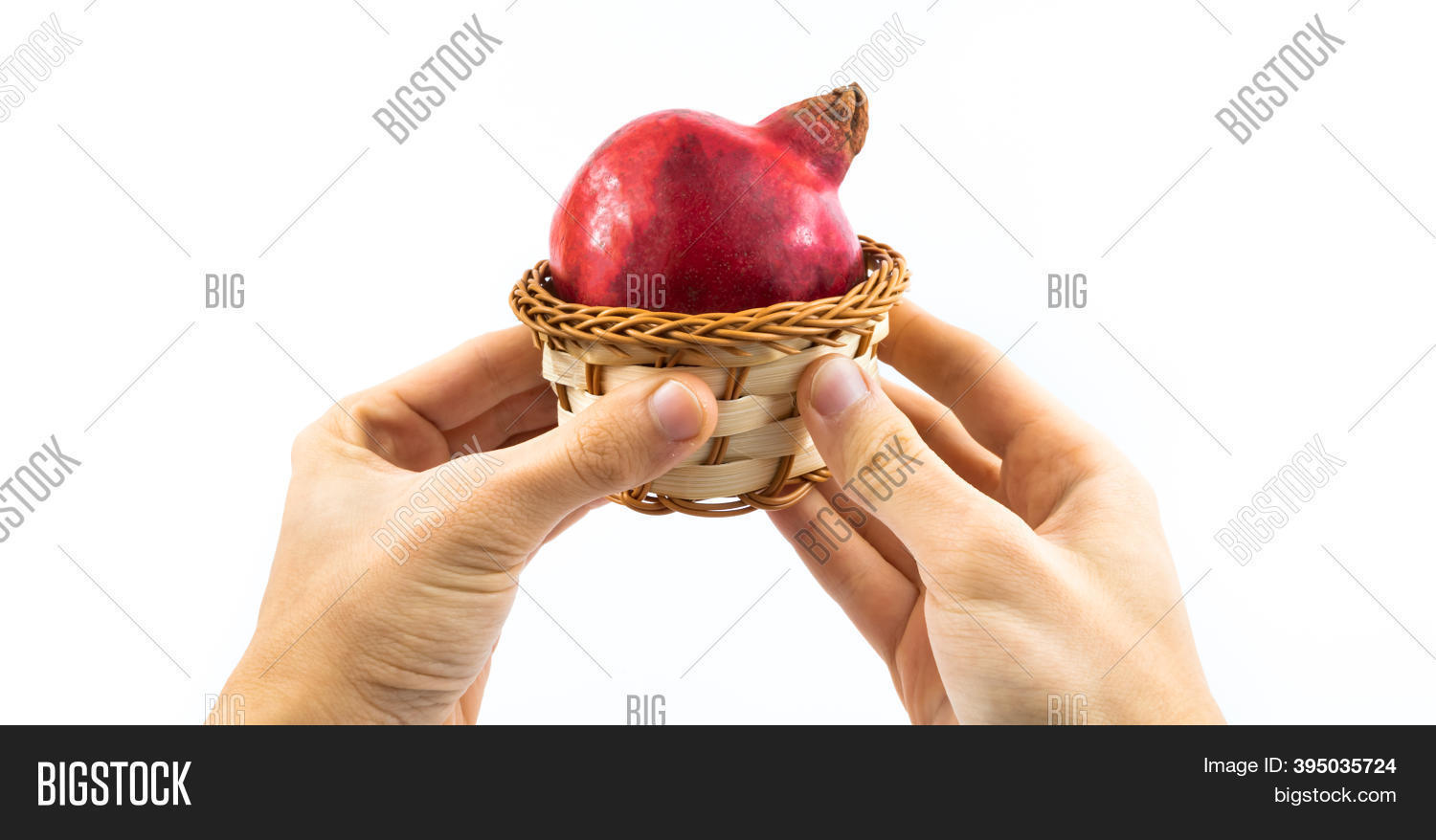 Man Holding Wicker Image & Photo (Free Trial) | Bigstock