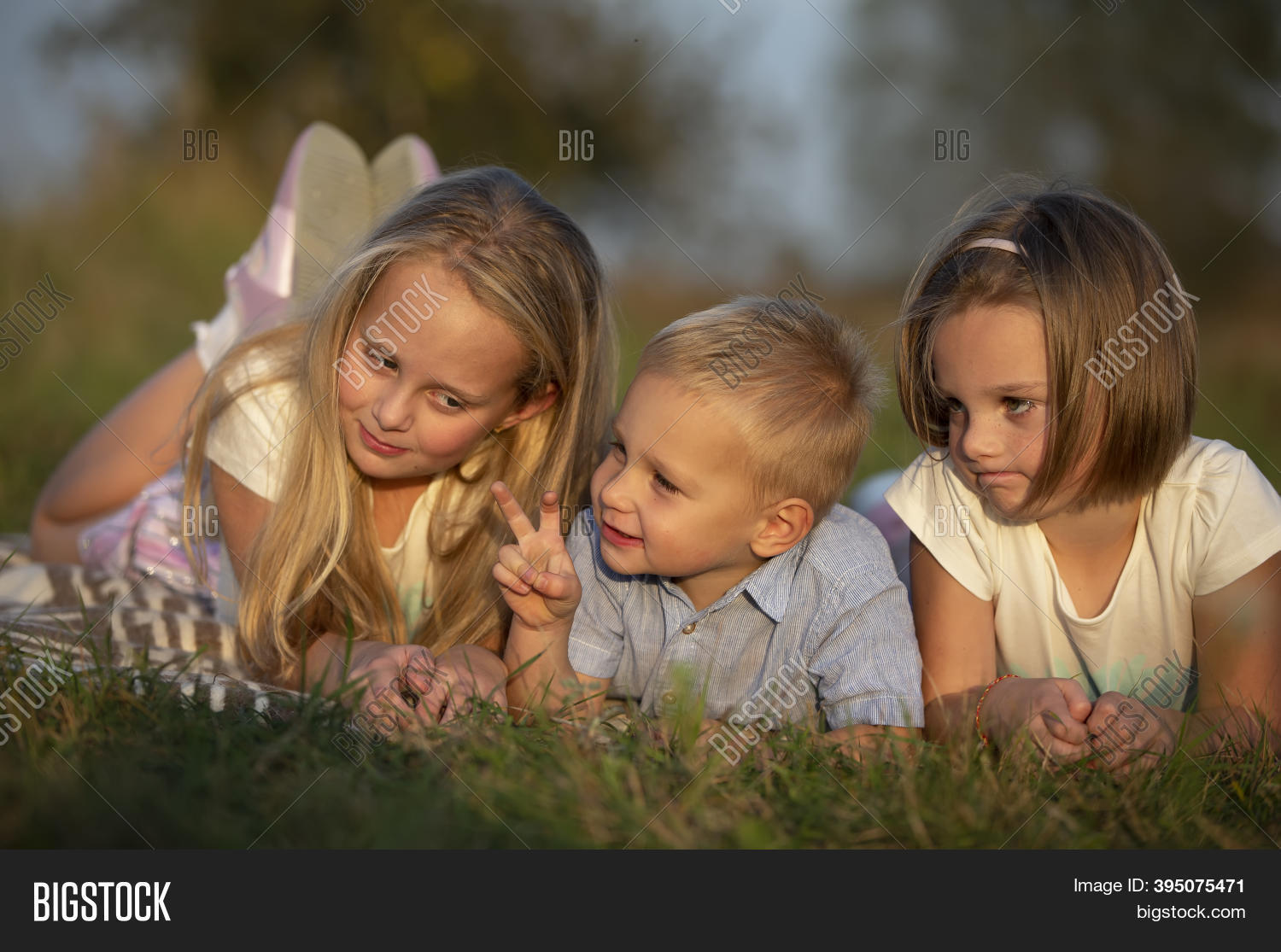Sisters Little Brother Image & Photo (Free Trial) | Bigstock