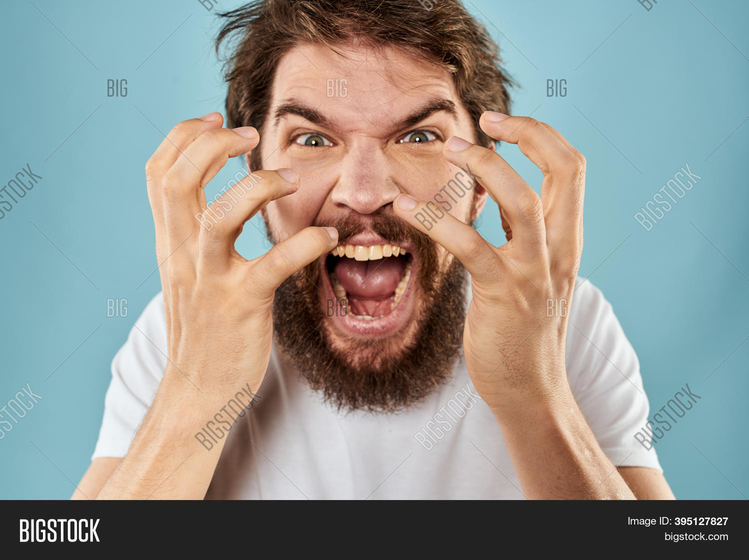 Man Disgruntled Facial Image & Photo (Free Trial) | Bigstock