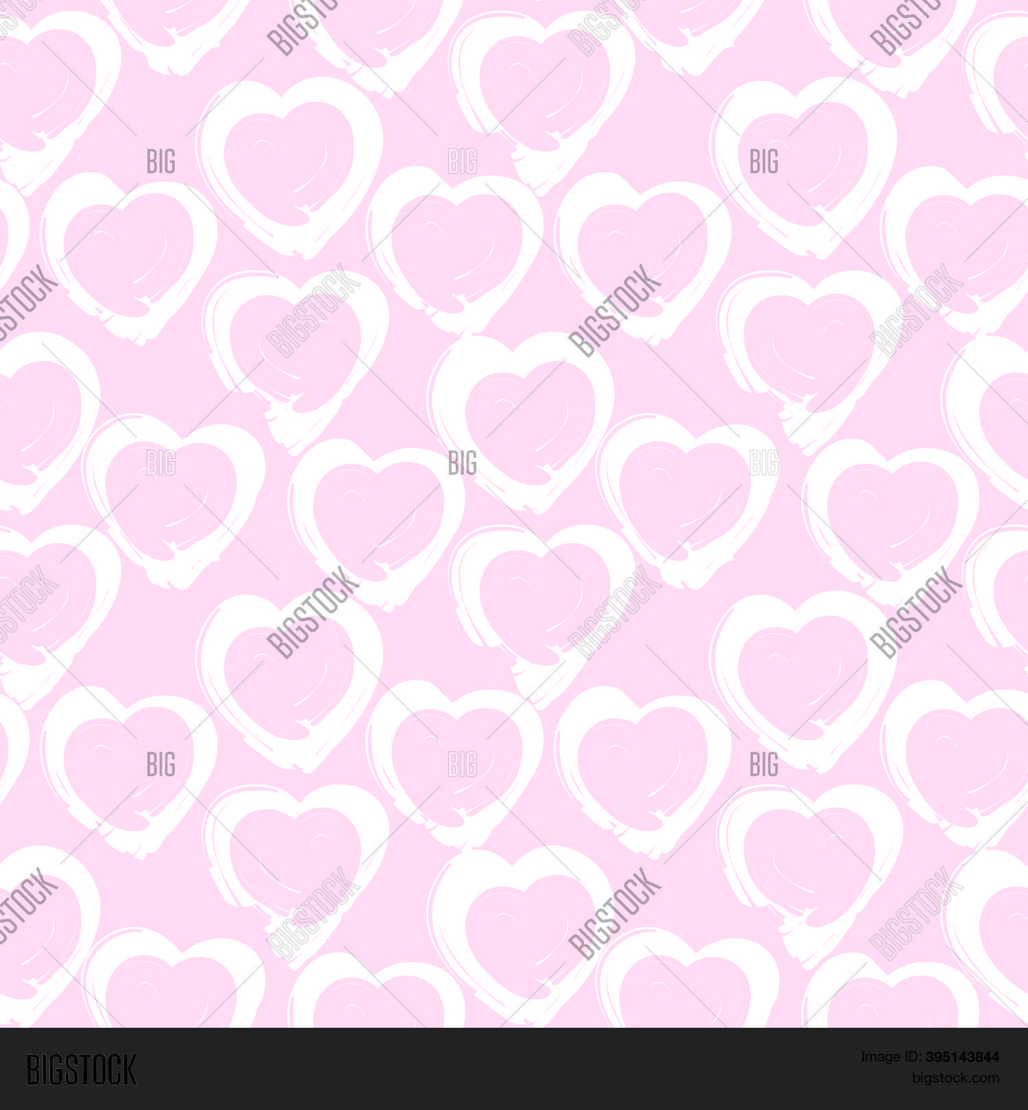 Pink Heart Shaped Vector & Photo (Free Trial) | Bigstock
