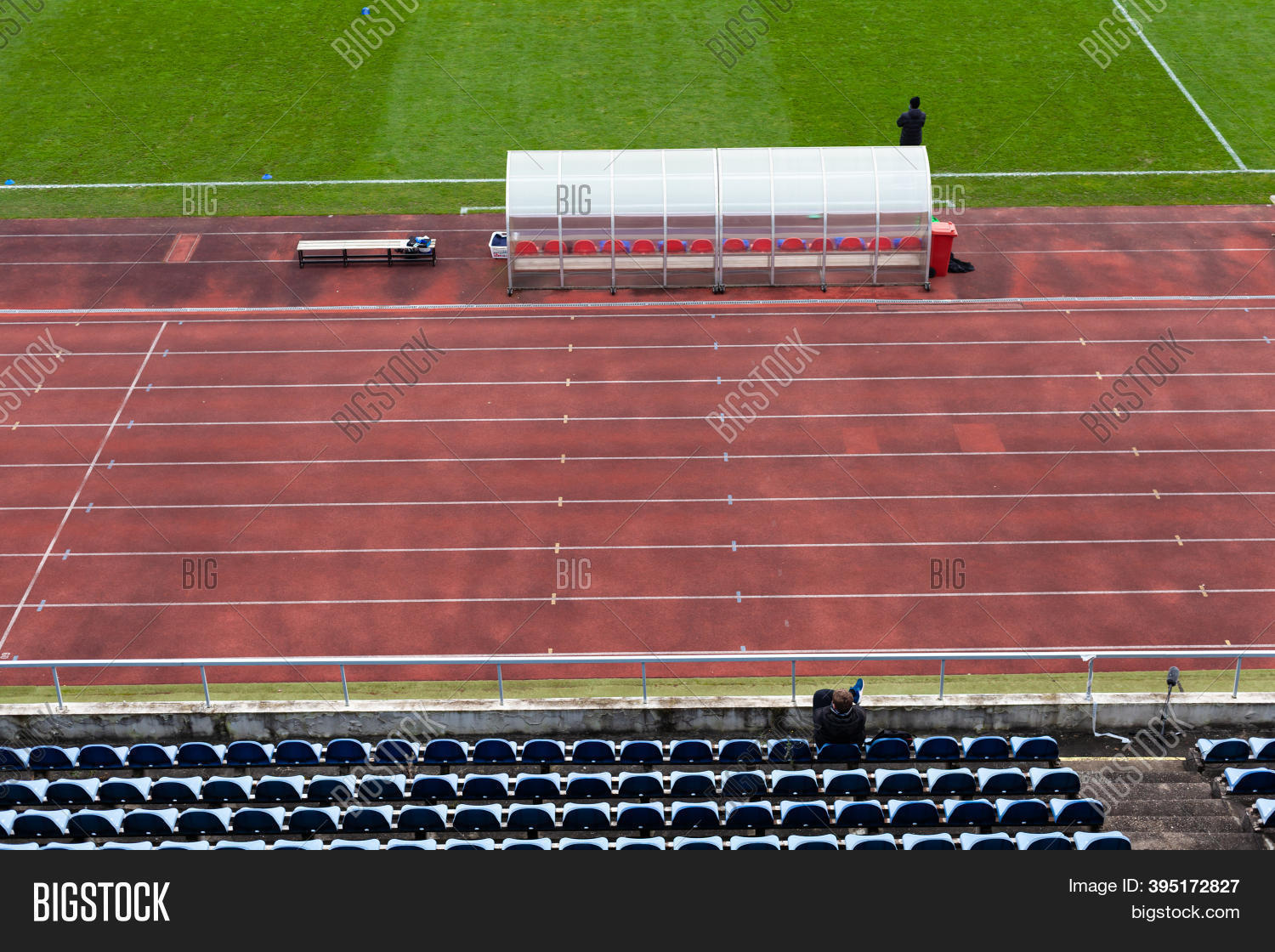 Empty Football Stadium Image & Photo (Free Trial) | Bigstock