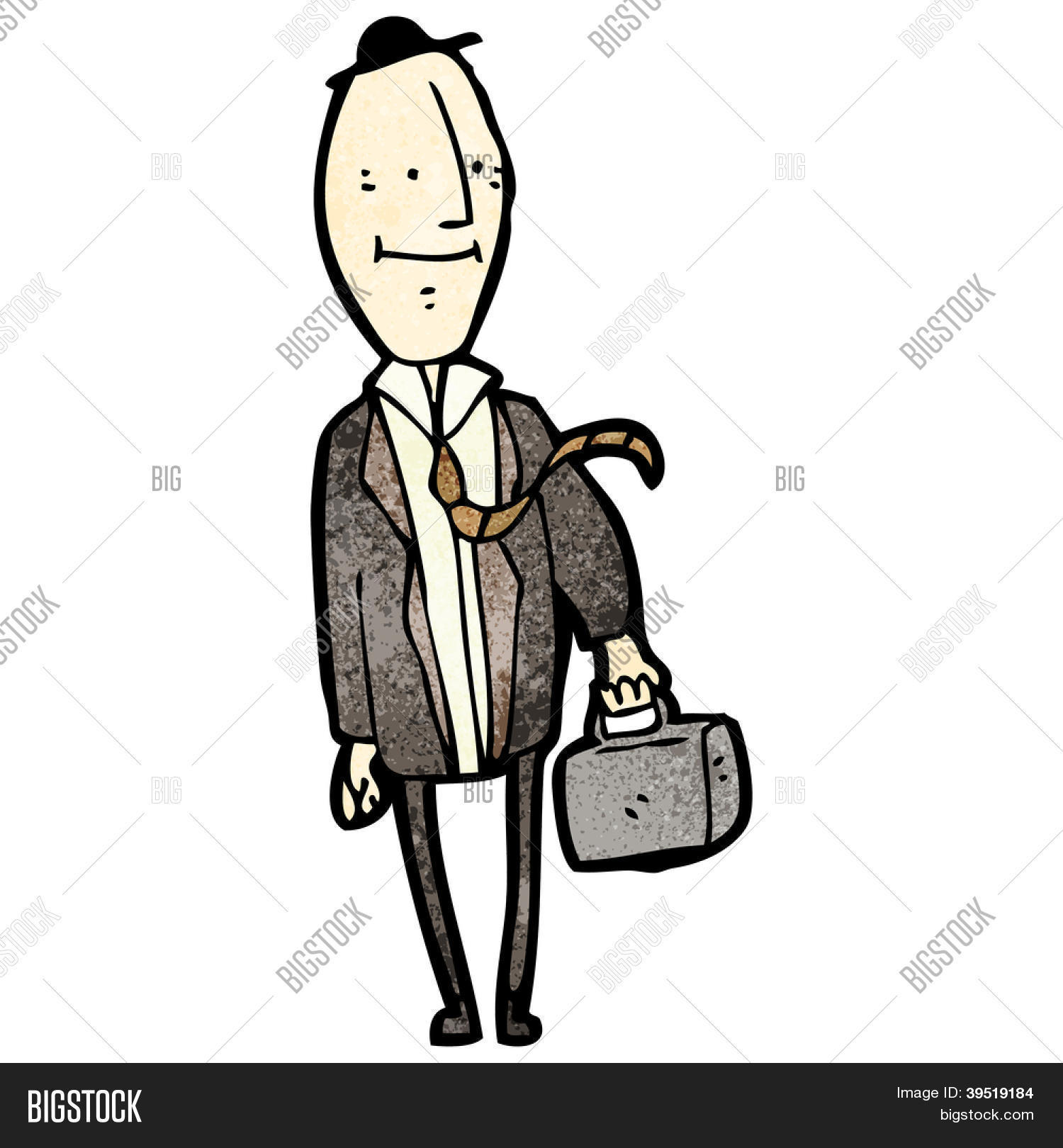 Cartoon Egg Head Man Vector & Photo (Free Trial) | Bigstock