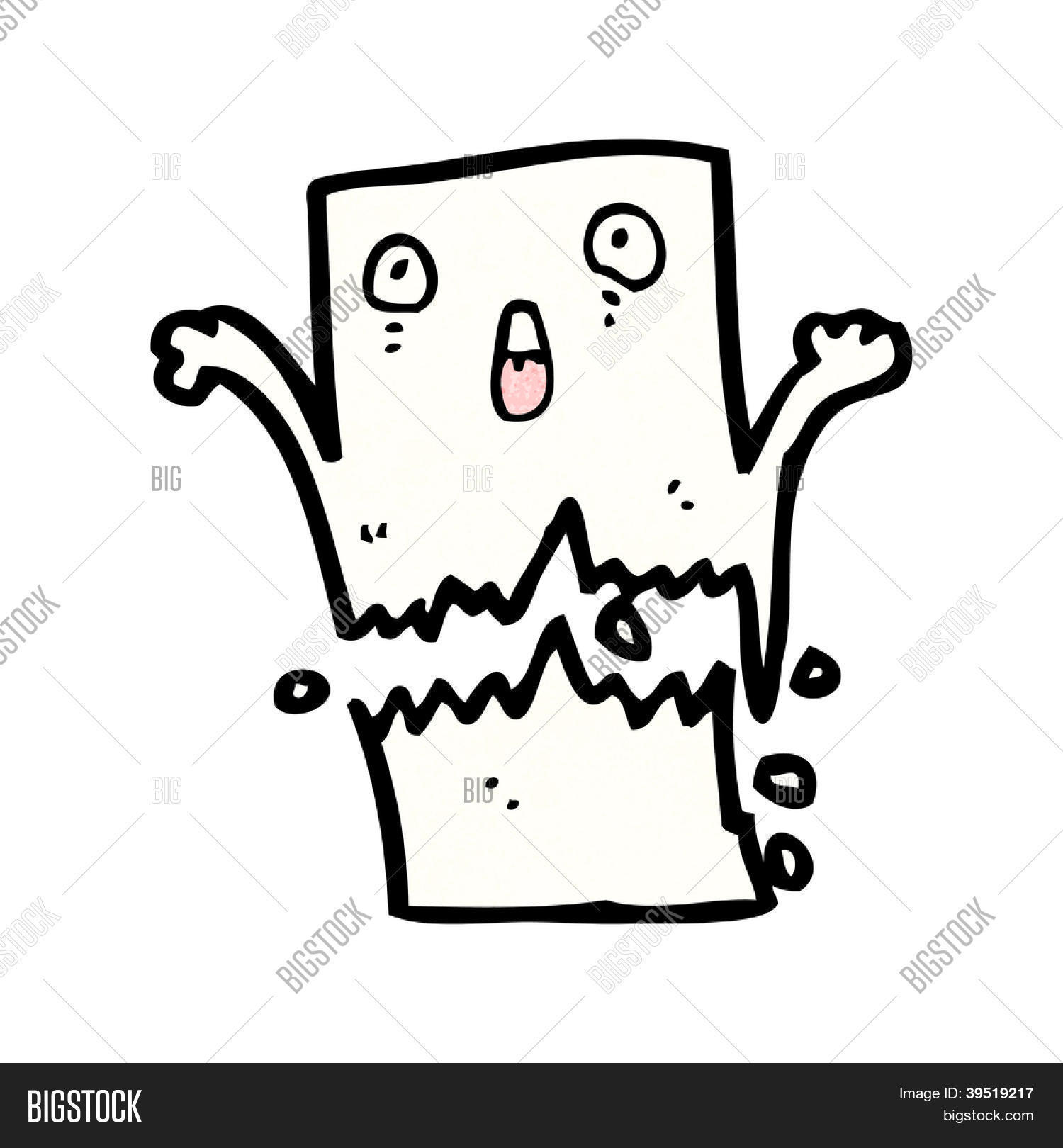 Torn Paper Cartoon Vector & Photo (Free Trial) | Bigstock