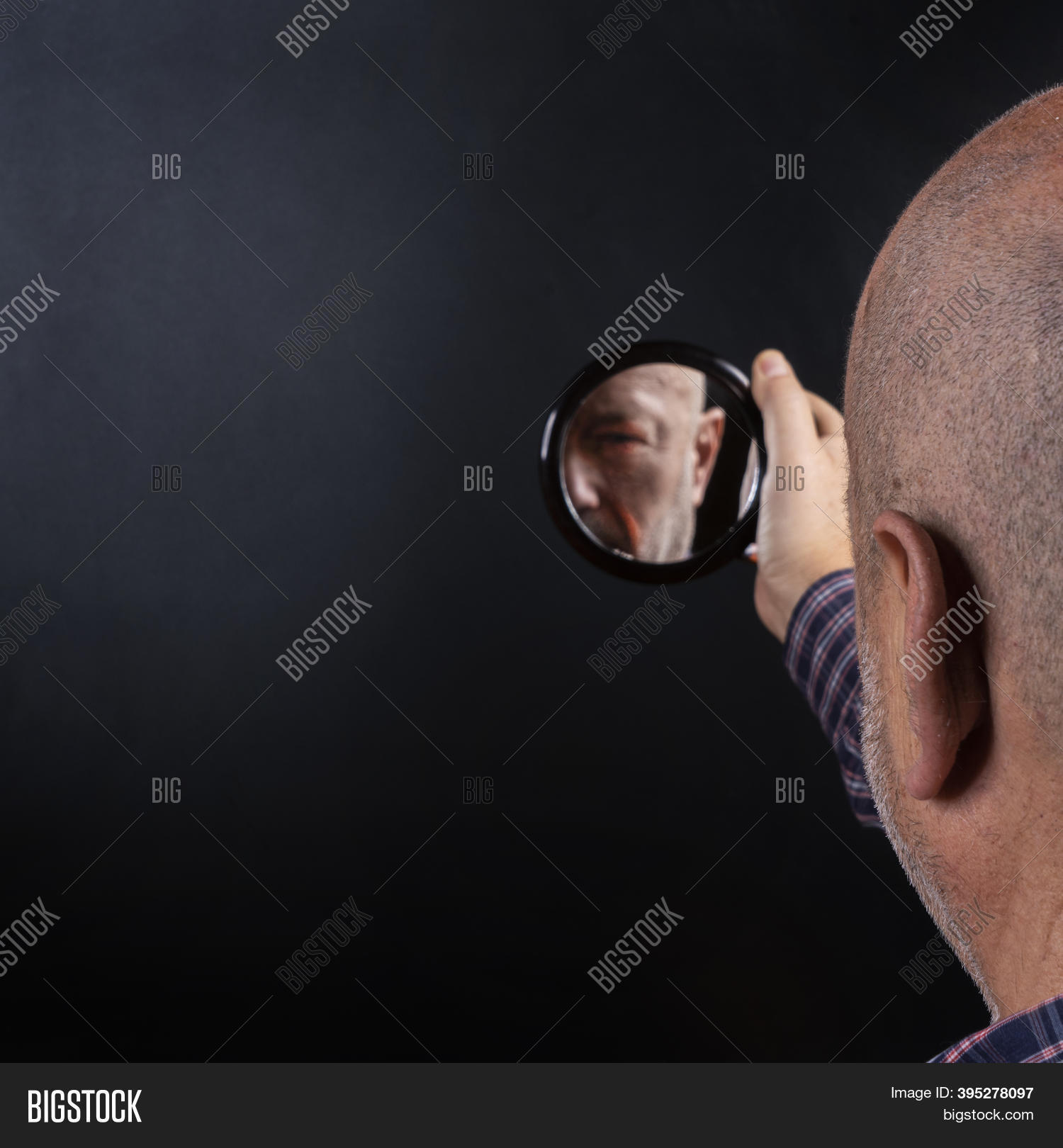 Man Reflected Small Image & Photo (Free Trial) | Bigstock