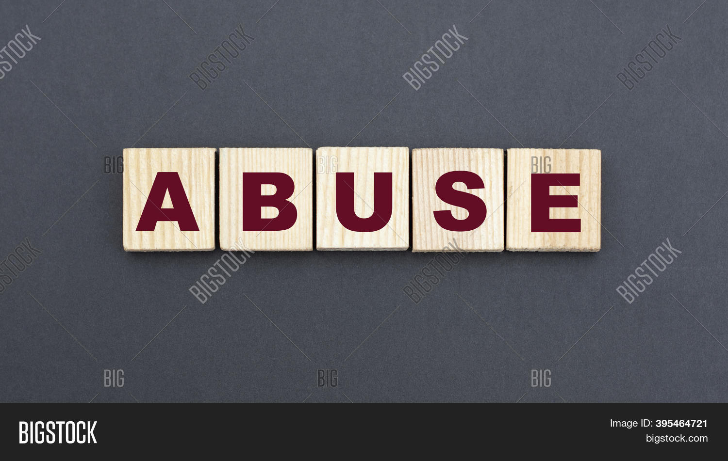 Concept Word Abuse On Image & Photo (Free Trial) | Bigstock