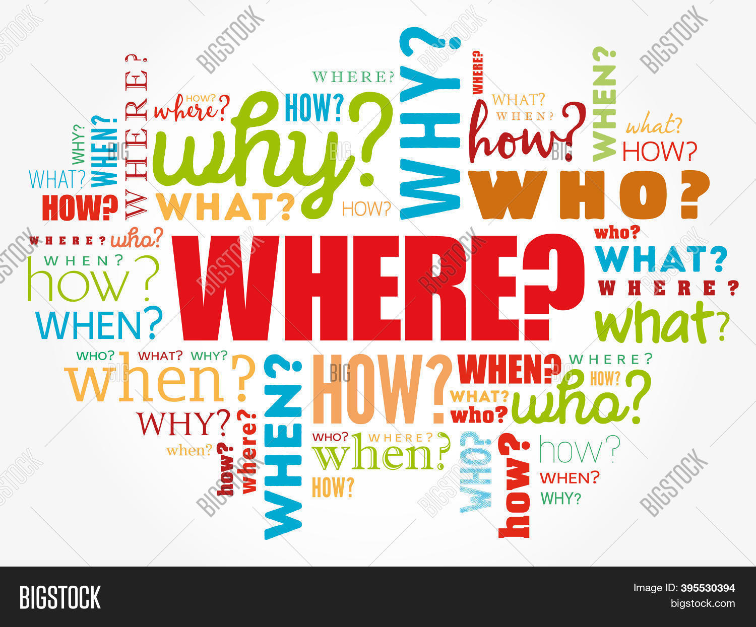 Where? - Questions Image & Photo (Free Trial) | Bigstock