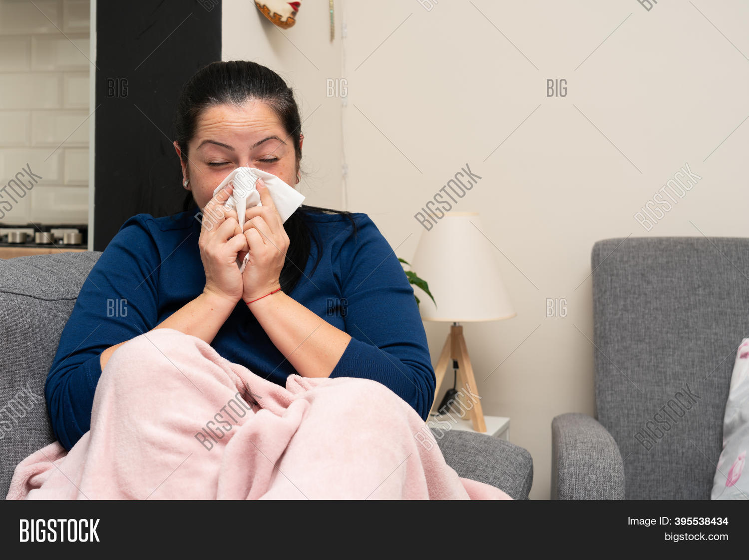 Sick Adult Woman Cold Image & Photo (Free Trial) | Bigstock