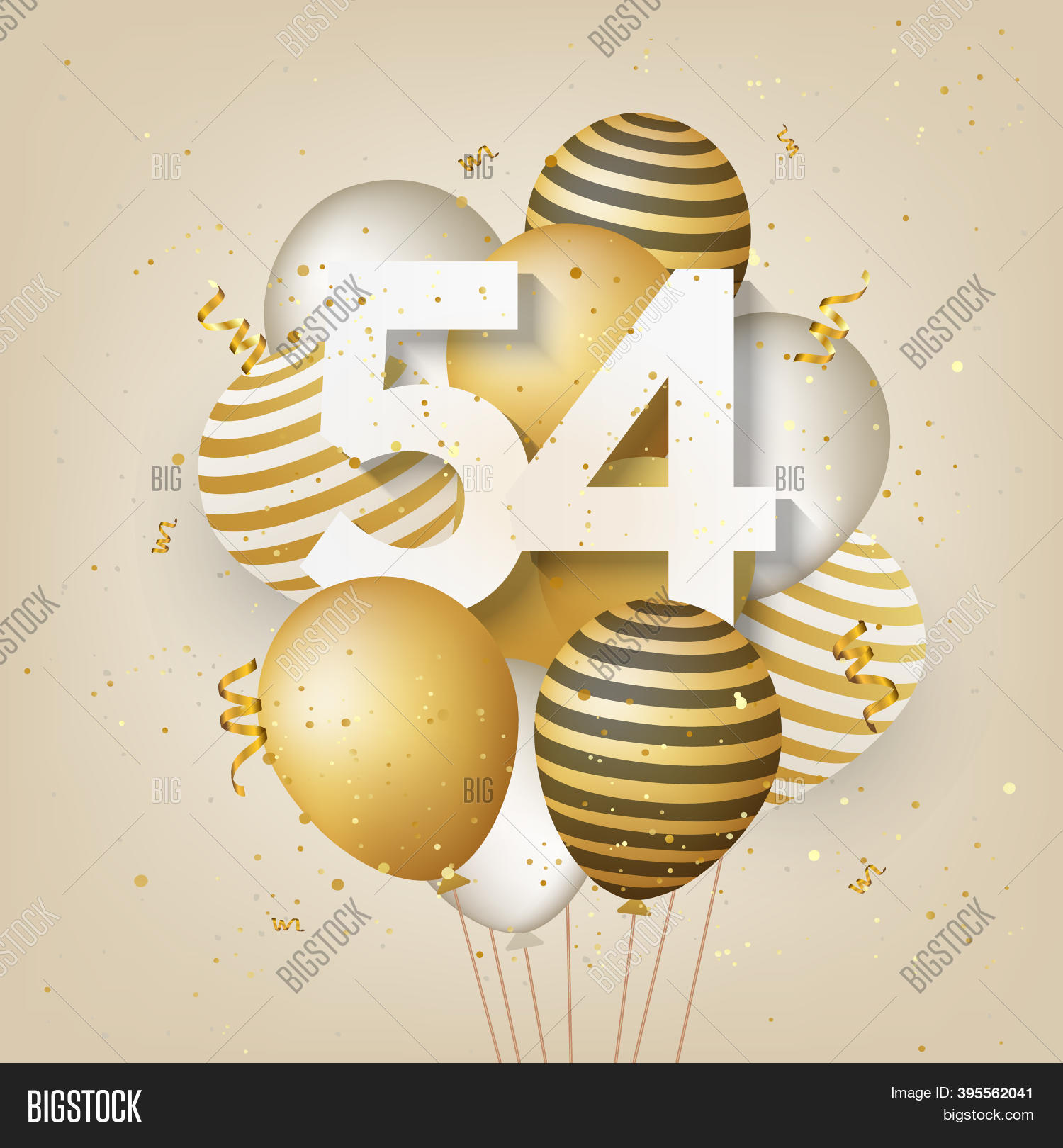 Happy 54th Birthday Image & Photo (Free Trial) | Bigstock