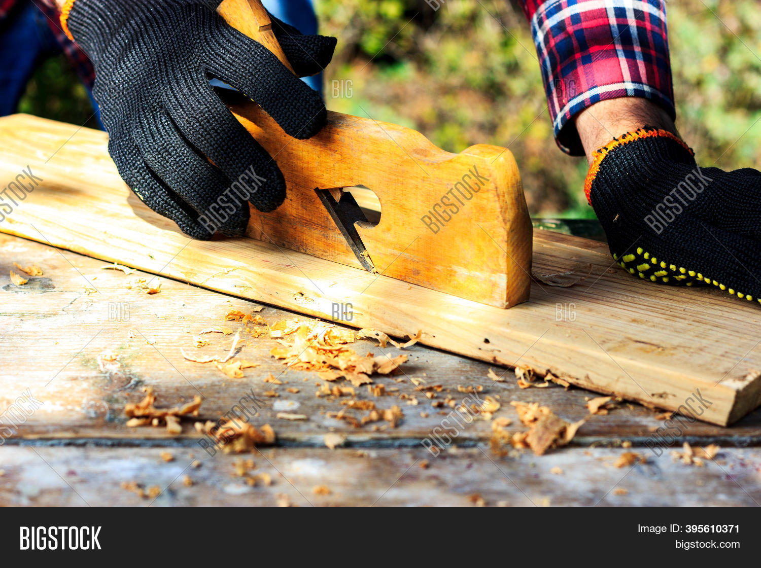 Man Backyard Working Image & Photo (Free Trial) | Bigstock