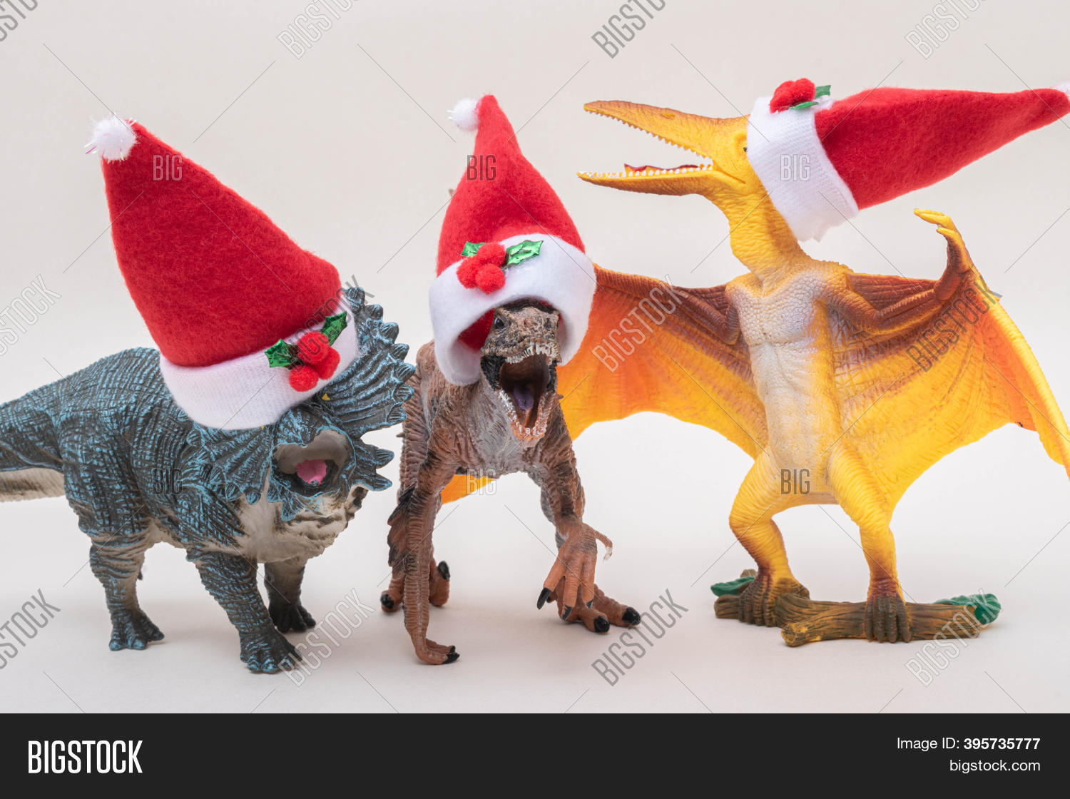 Toy Dinosaurs Santa Image & Photo (Free Trial) | Bigstock