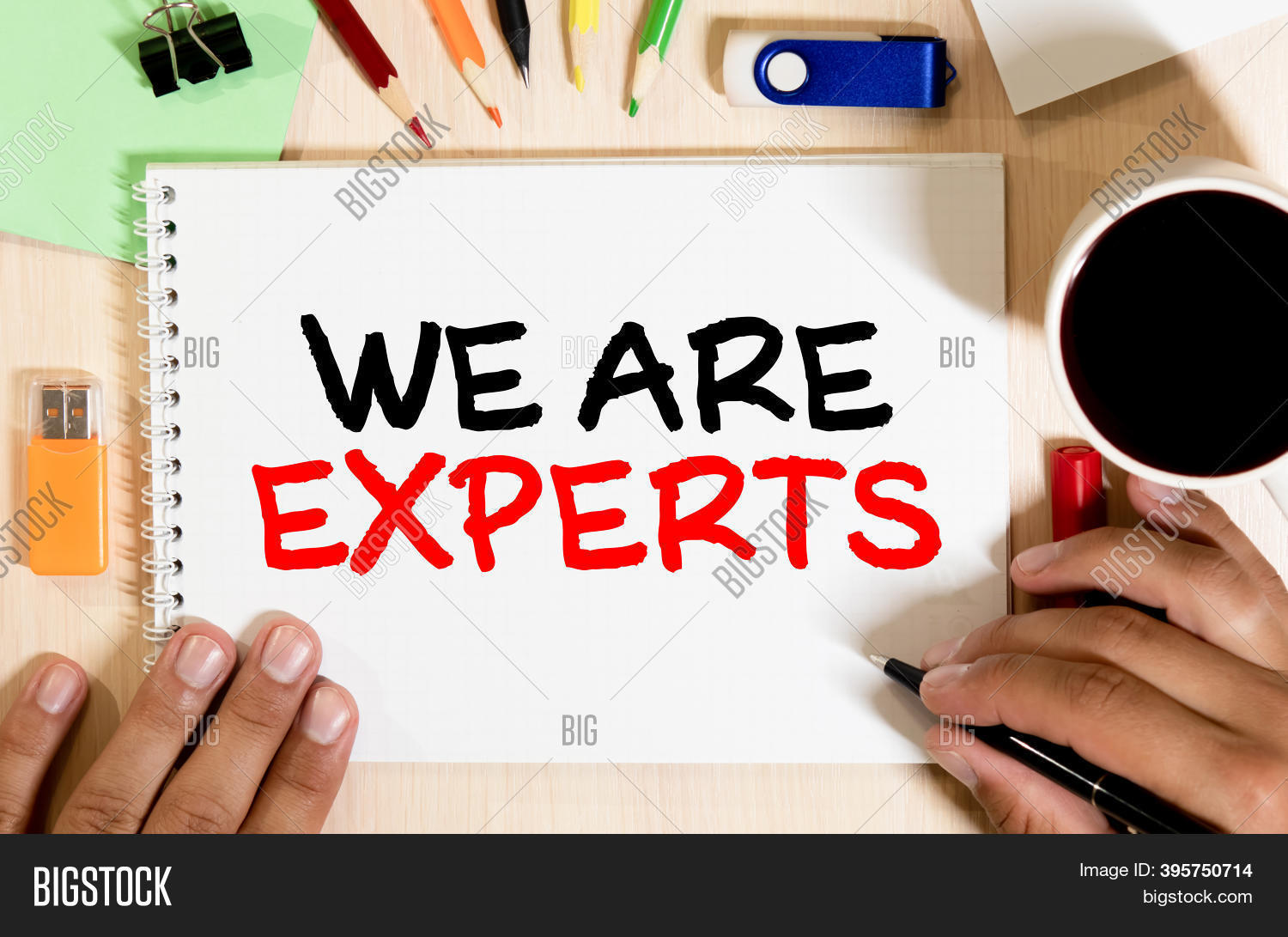 Paper Text We Expert, Image & Photo (Free Trial) | Bigstock