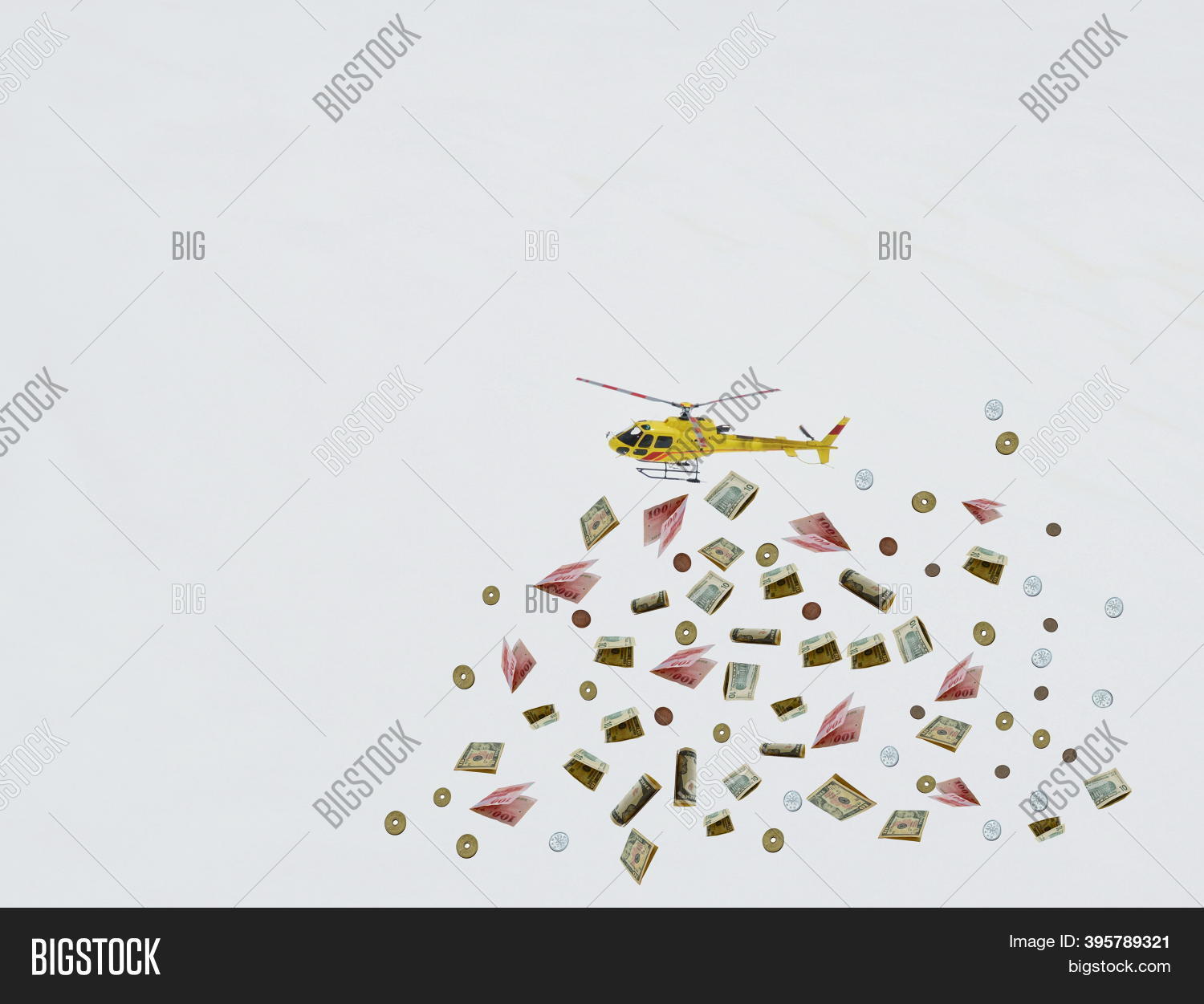 Flying Helicopter Image & Photo (Free Trial) | Bigstock