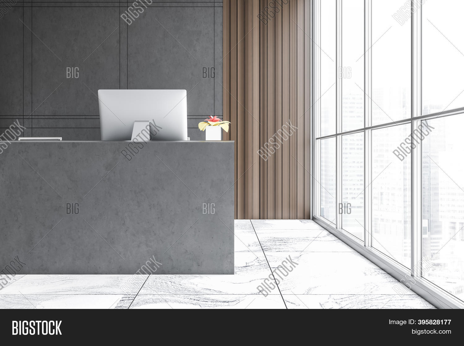 Grey Reception Room Image & Photo (Free Trial) | Bigstock