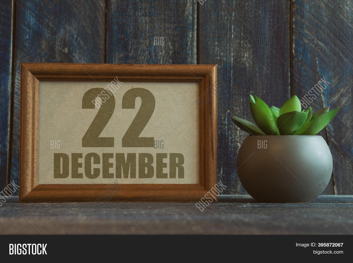 December 22nd. Day 22 Image & Photo (Free Trial) | Bigstock