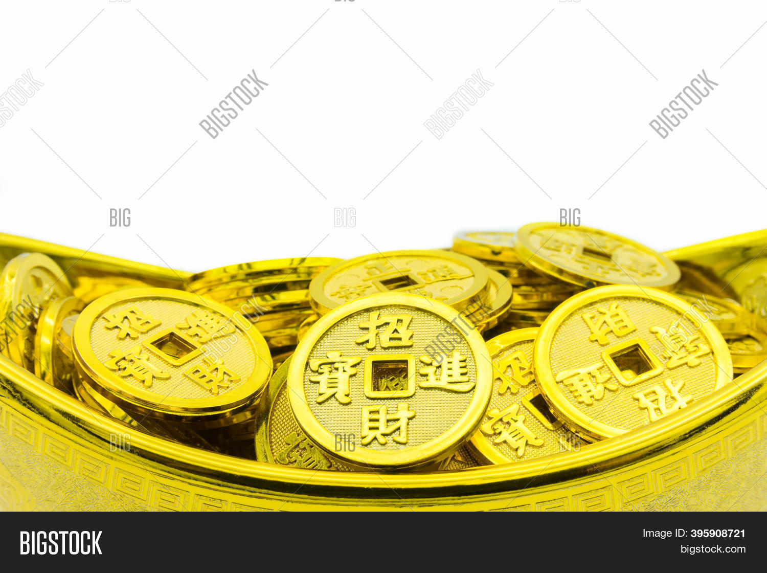 Chinese Gold Ingots Image & Photo (Free Trial) | Bigstock