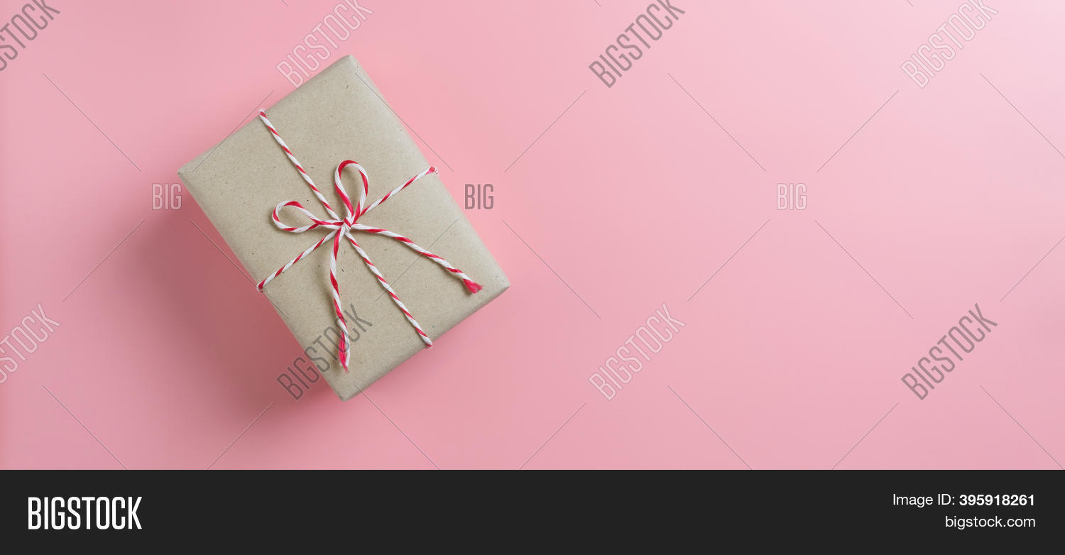 Brown Gift Box Red Image & Photo (Free Trial) | Bigstock