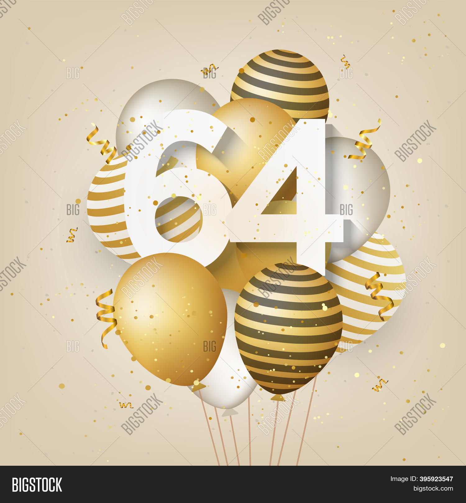 Happy 64th Birthday Image & Photo (Free Trial) | Bigstock