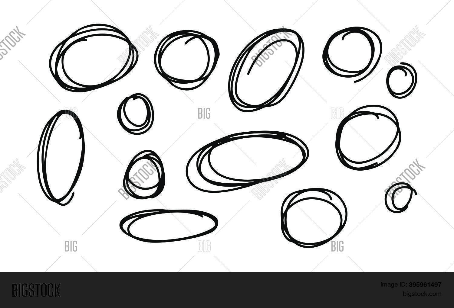 Circular Doodle Vector & Photo (Free Trial) | Bigstock