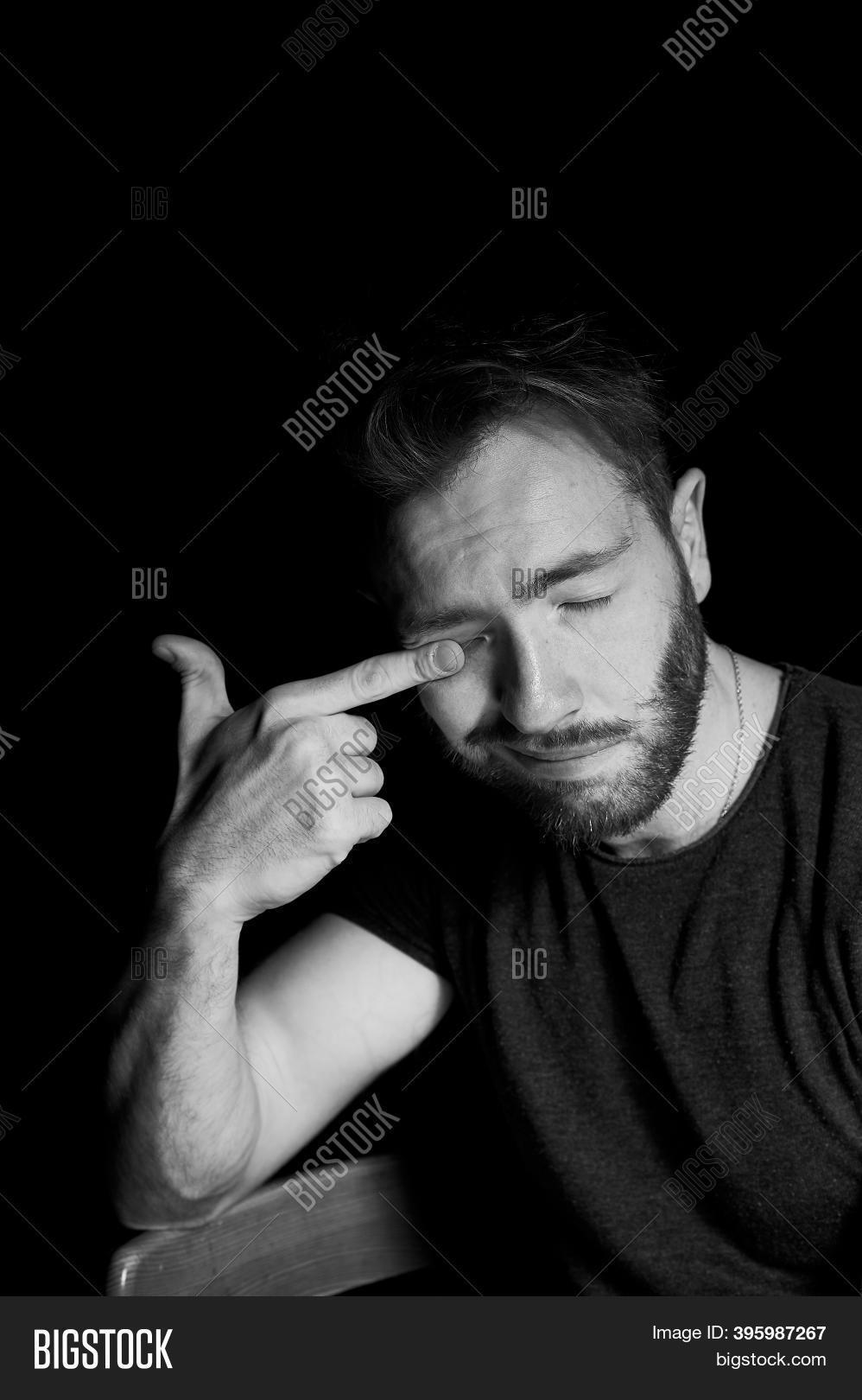 Man On Dark Background Image & Photo (Free Trial) | Bigstock