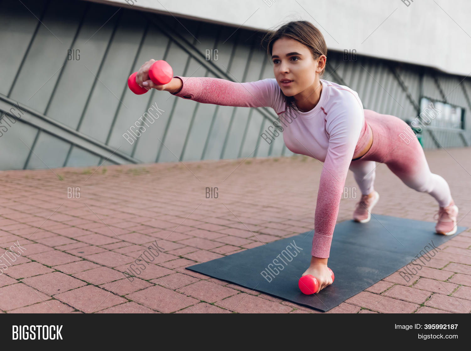 Athletic Woman Pink Image & Photo (Free Trial) | Bigstock