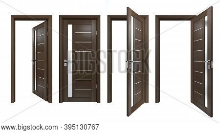 Set 3d Realistic Doors Image & Photo (Free Trial) | Bigstock