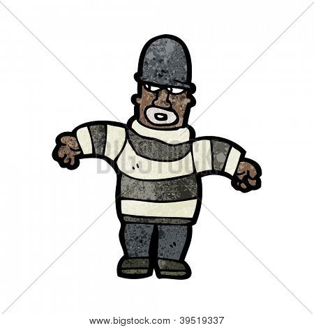 Cartoon Criminal Vector & Photo (Free Trial) | Bigstock
