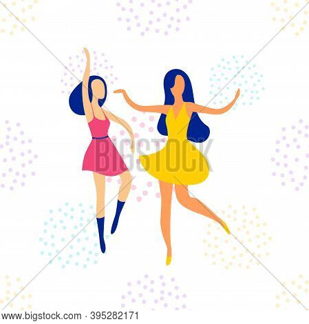 Happy Joyful Dancing Vector & Photo (Free Trial) | Bigstock