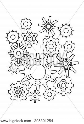Coloring Page Vector & Photo (Free Trial) | Bigstock