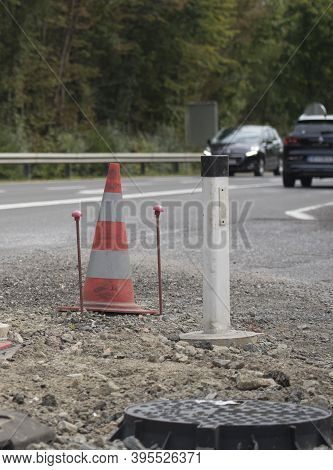 Pylon Floor Marking Image & Photo (Free Trial) | Bigstock