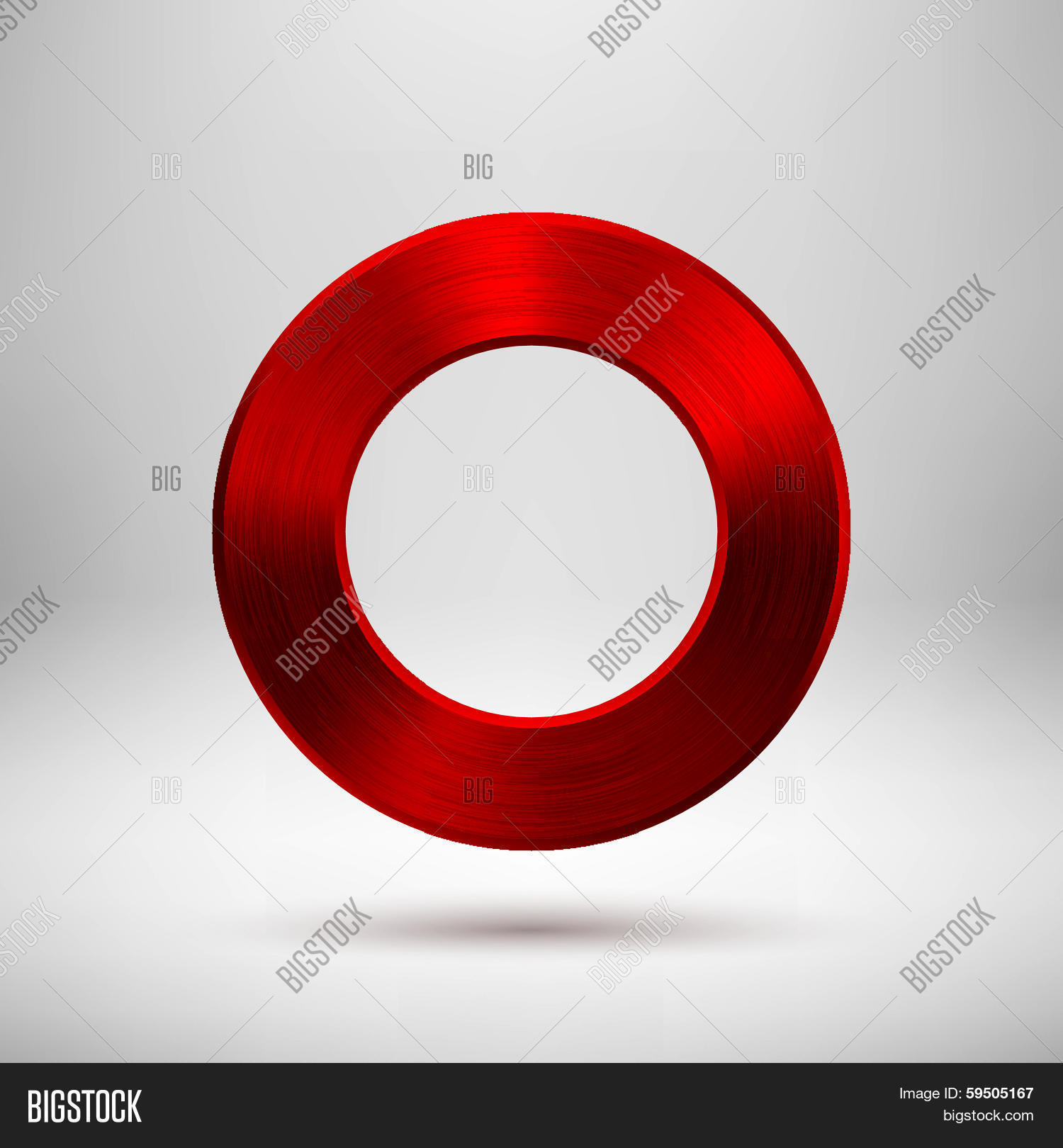 Red Abstract Circle Vector & Photo (Free Trial) | Bigstock