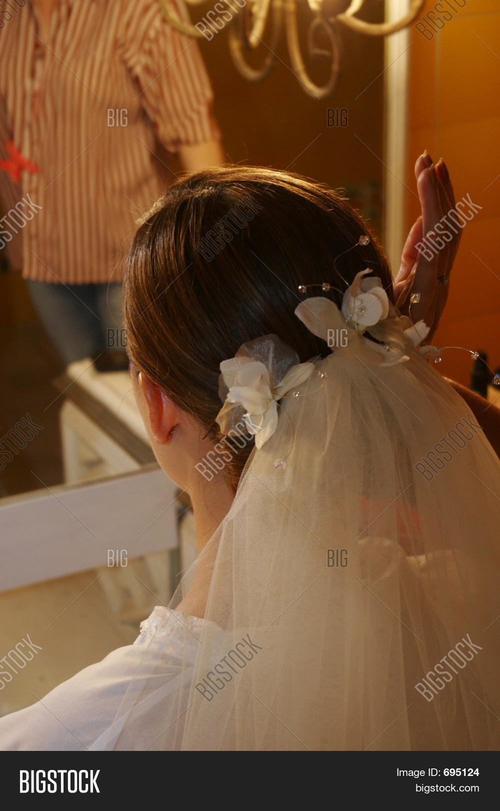 Bride Getting Dressed Image & Photo (Free Trial) | Bigstock
