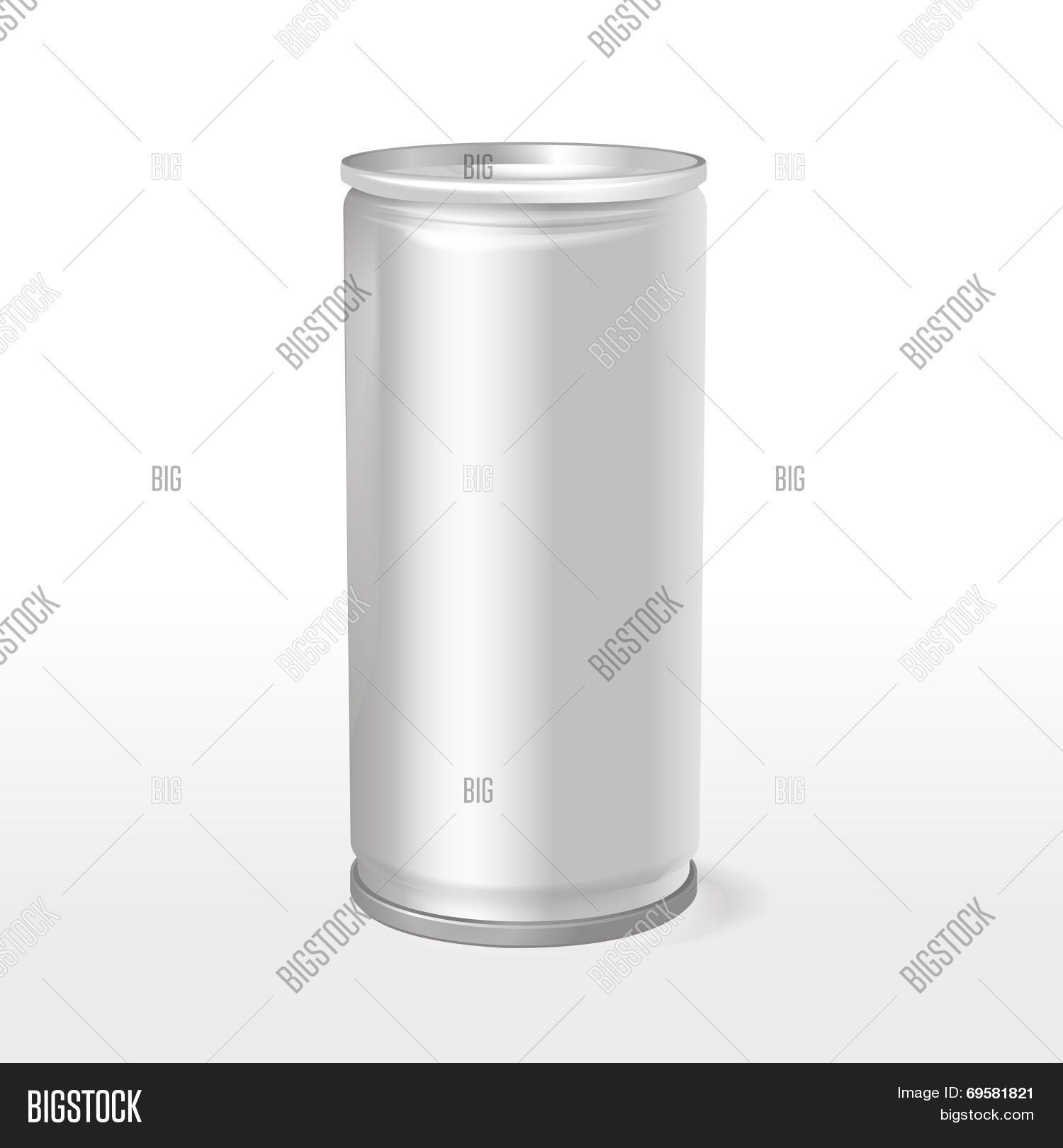 Blank Aluminum Can Vector & Photo (Free Trial) | Bigstock