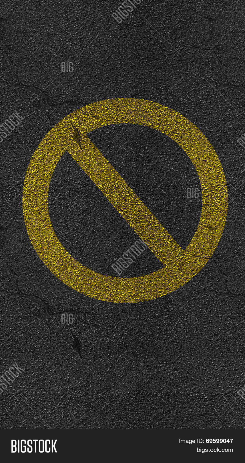 Stop Sign Asphalt Image & Photo (Free Trial) | Bigstock