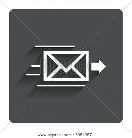 Mail Delivery Icon. Vector & Photo (Free Trial) | Bigstock