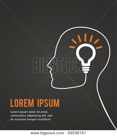 Human Head Thinking Vector & Photo (Free Trial) | Bigstock
