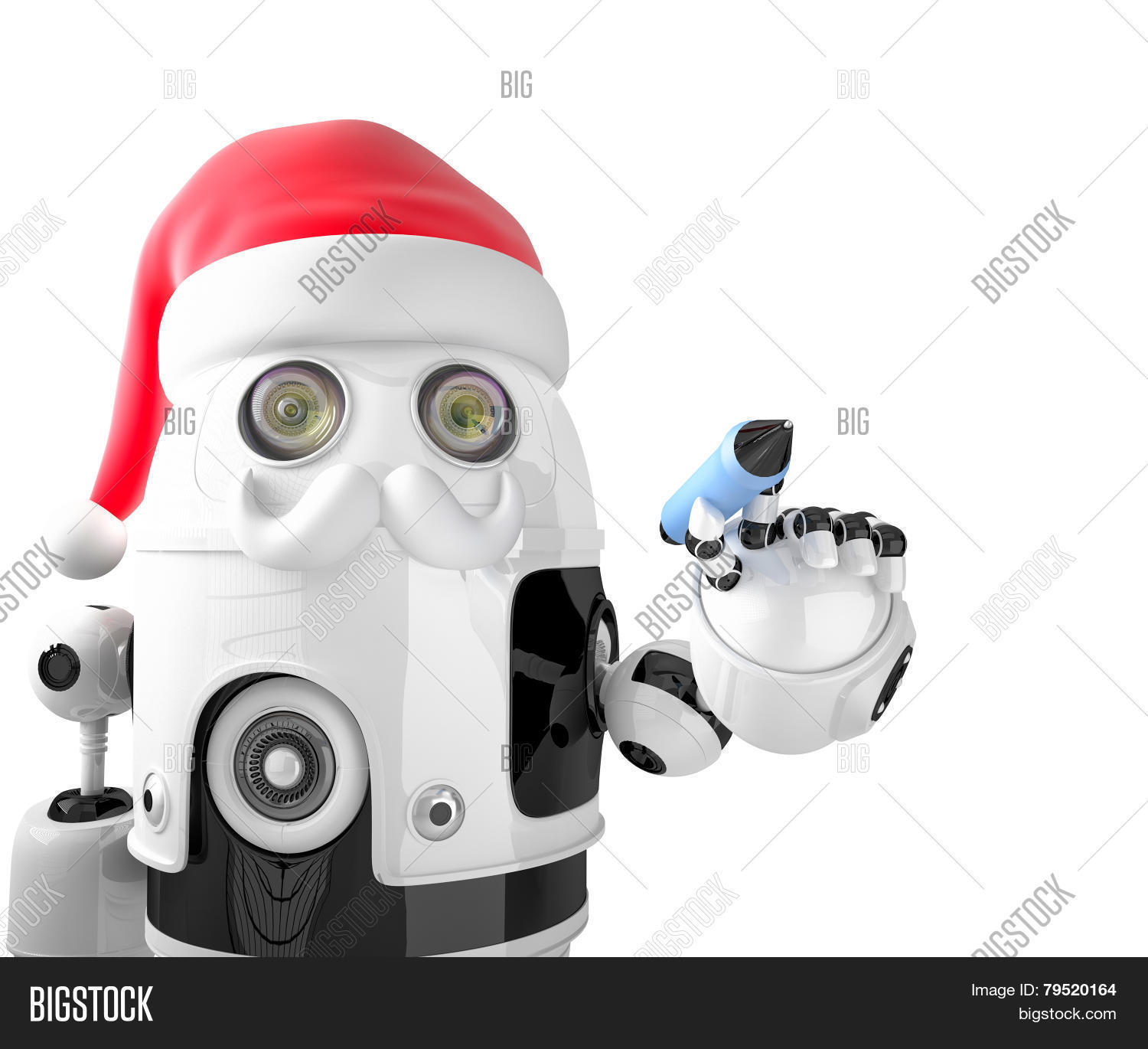 Robot Santa Claus Image & Photo (Free Trial) | Bigstock